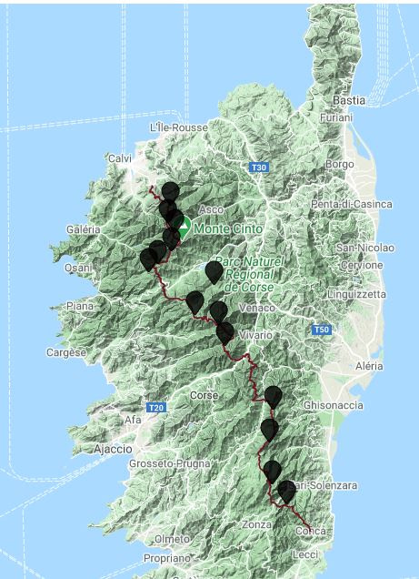 GR 20 - CARNET DE ROUTE